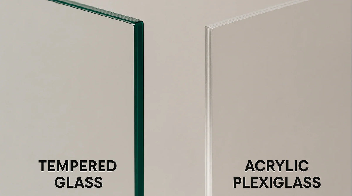 Tempered Glass vs Acrylic (Plexiglass): Which Frame Cover Is Right for