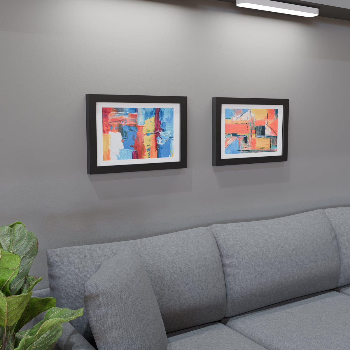 13x20 Wood Frame Matted to 11x17 – Tempered Glass | Frame Amo