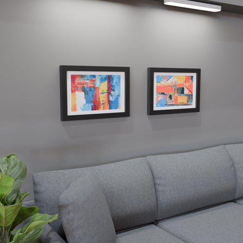 13x20 Wood Frame Matted to 11x17 – Tempered Glass | Frame Amo