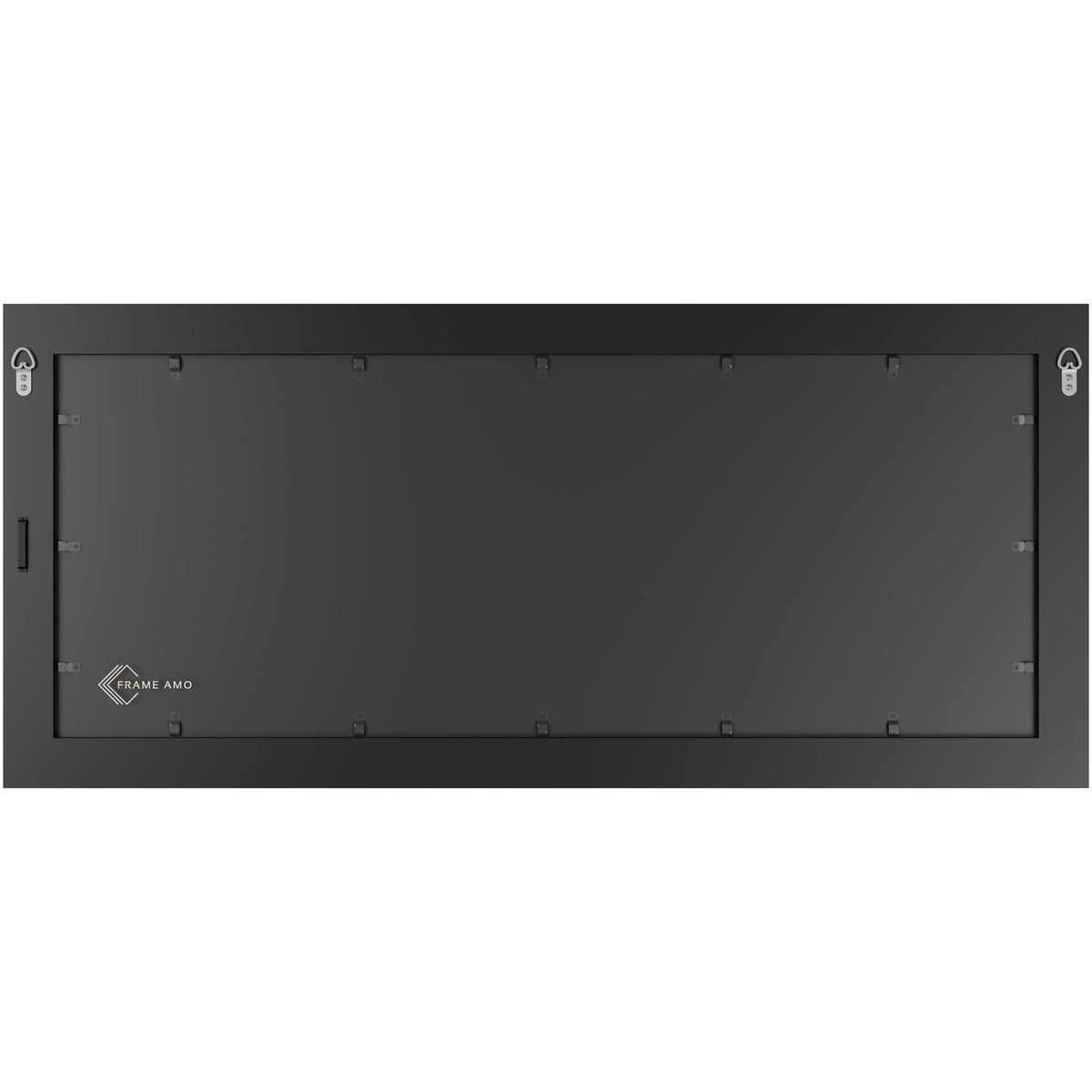 12x27 Wood Frame Matted to 8x24 – Tempered Glass | Frame Amo